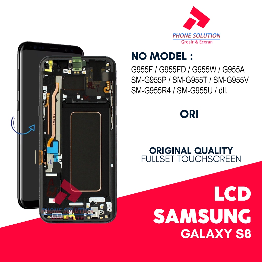 Jual LCD Samsung S8 Plus / G955 - Include Frame Fullset Touchscreen | Shopee Indonesia