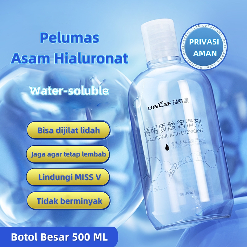 Jual Pelumas Asam Hialuronat 500ml Kapasitas Besar Lubricant Gel ...