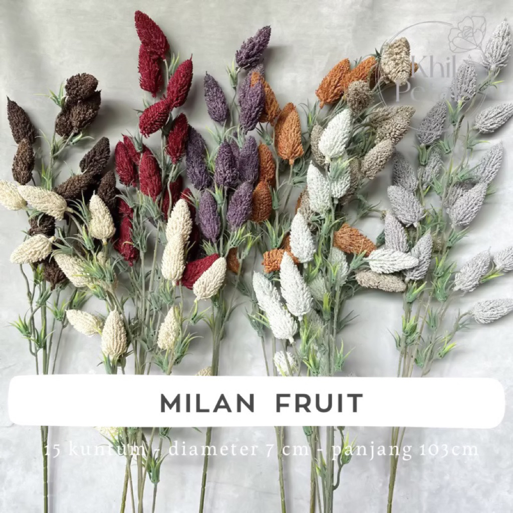 Jual BUNGA MILAN FRUIT ARTIFICIAL - F2MF1501 | Shopee Indonesia