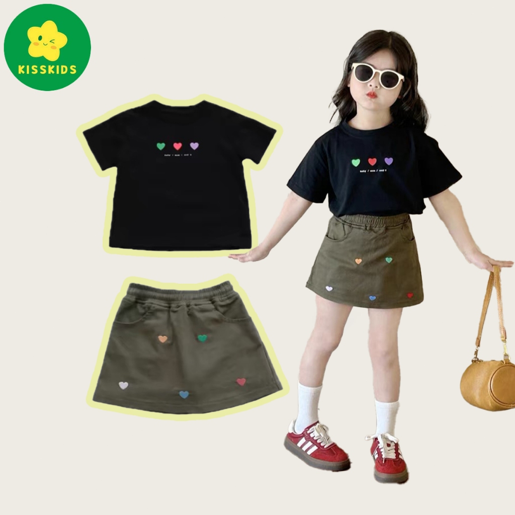 Jual Korea Style Setelan Anak Perempuan Fasilitas Baru Musim Panas 2025 ...