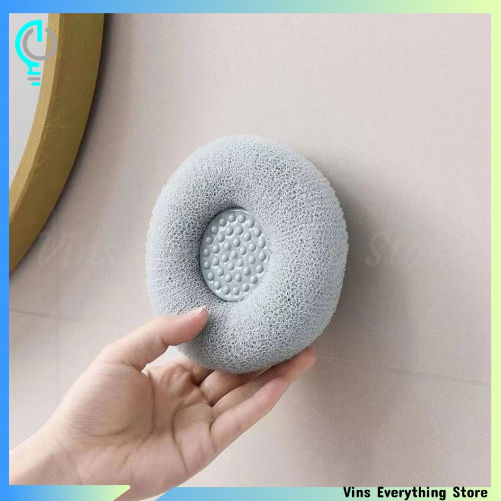Jual [VES] Spons Mandi Jaring Lembut Spons Mandi Bulat Penghilang Kulit ...