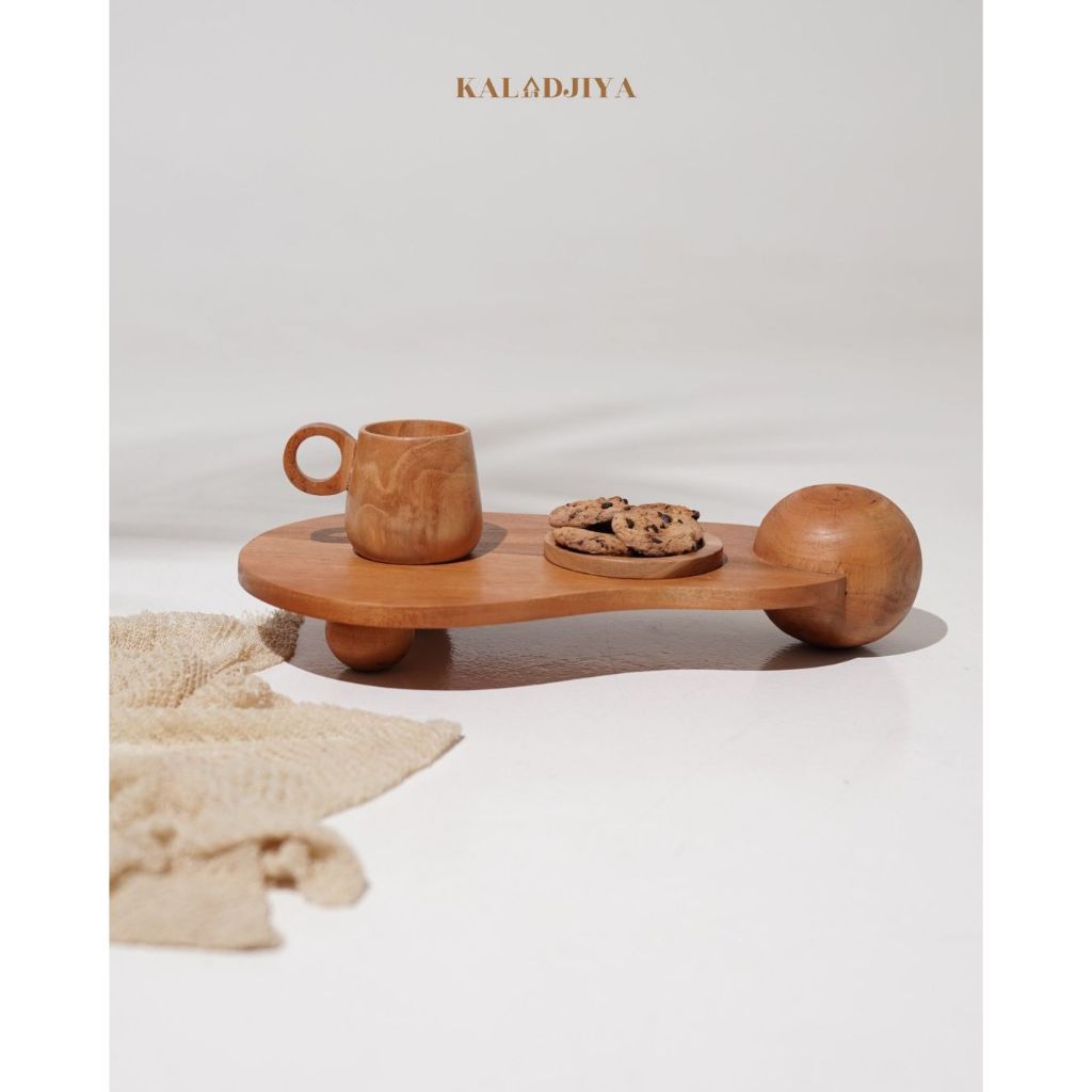 Jual TERRU Wooden Kaladjiya / wooden / vas / hiasan / dekorasi / rumah ...