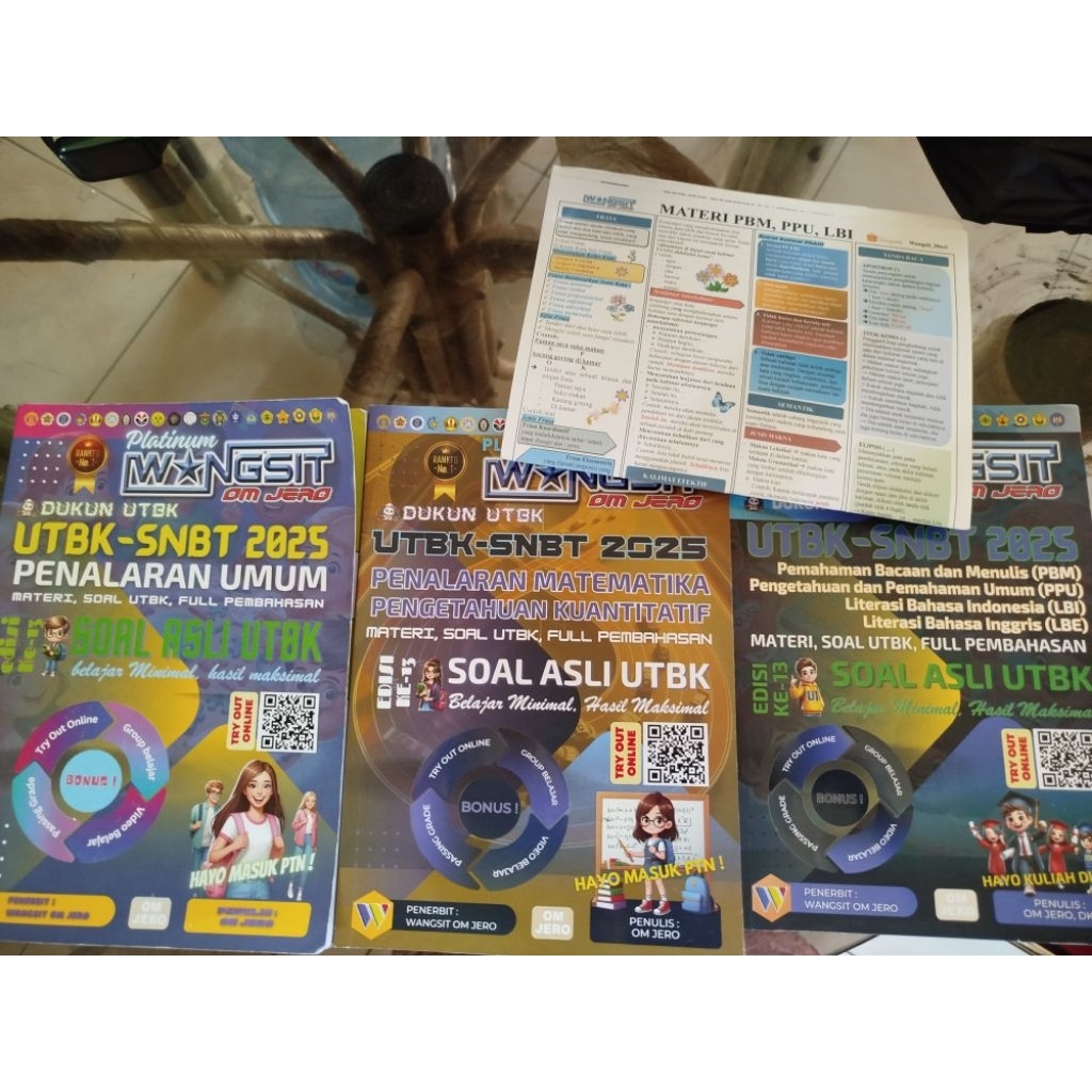 Jual PRELOVED — WANGSIT UTBK SNBT 2025 LENGKAP + RUMUS SAKTI | Shopee ...