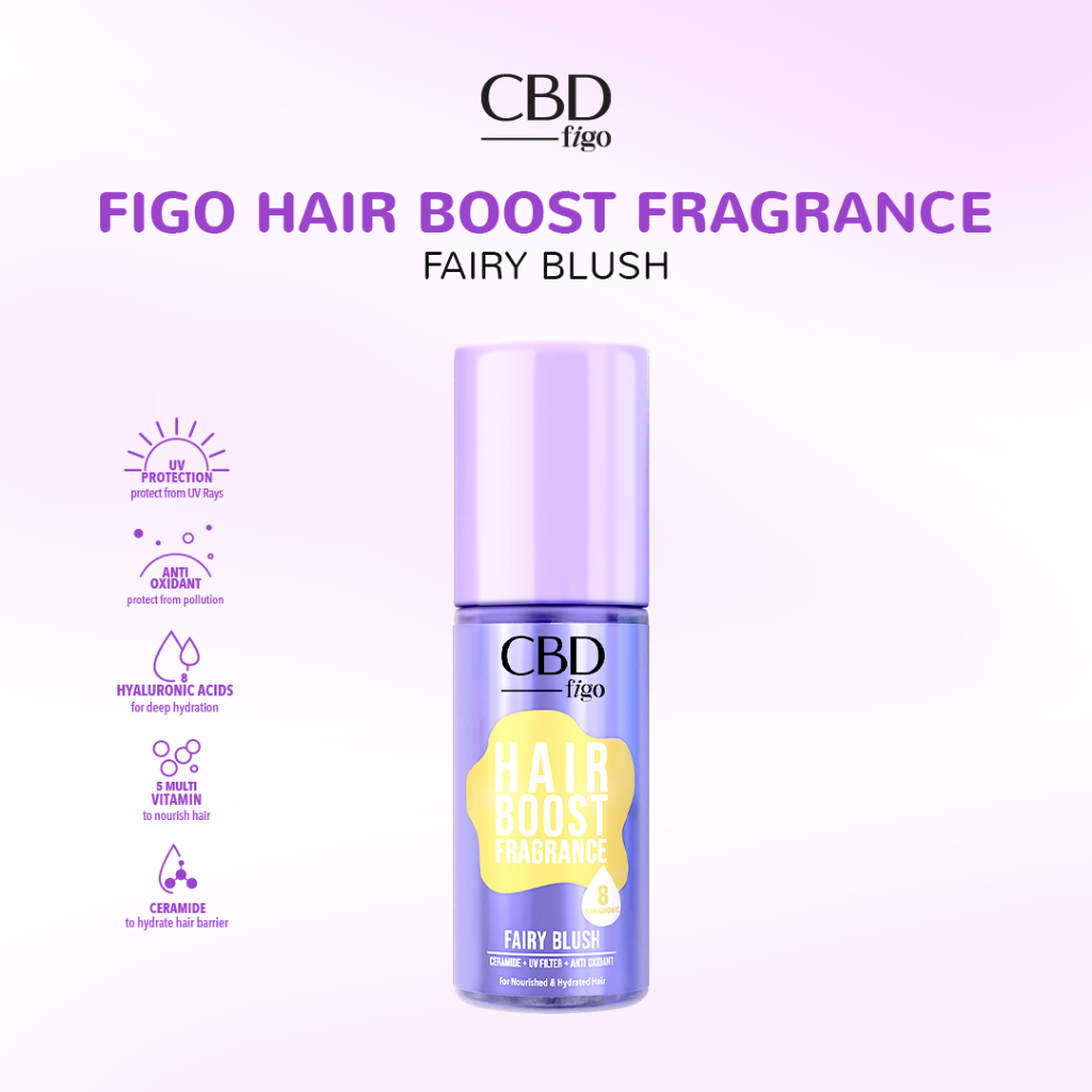 Jual CBD Figo Hair Boost Fragrance - Fairy Blush 100ml | Shopee Indonesia