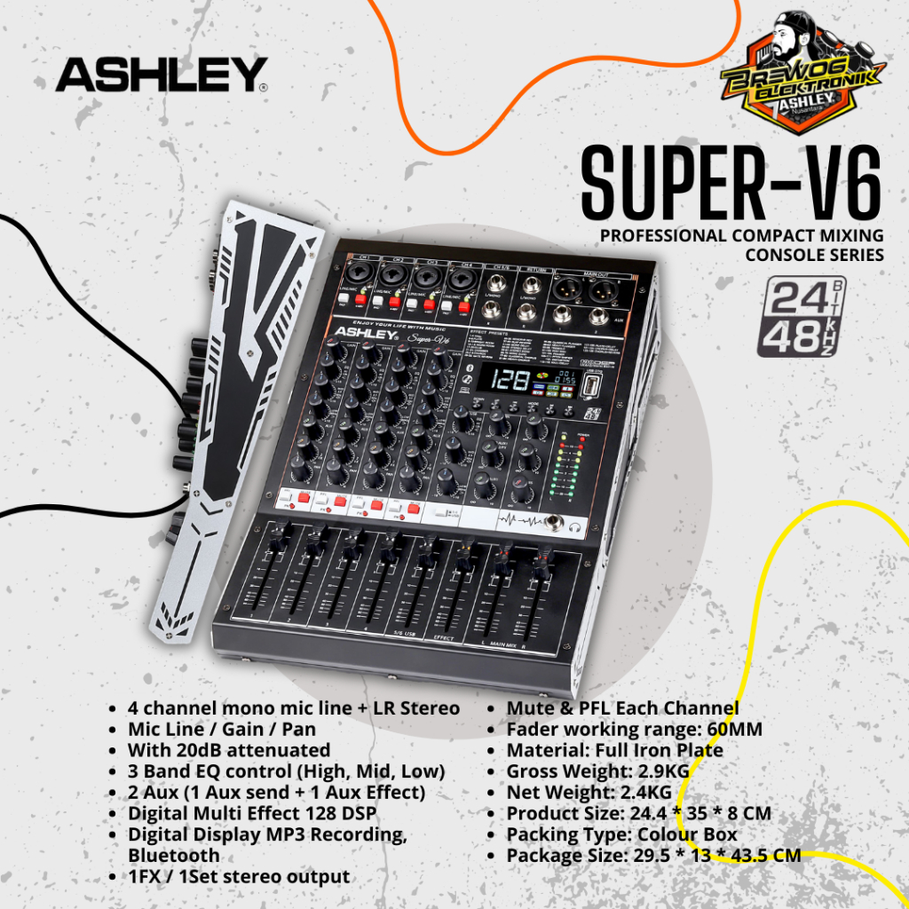 Jual MIXER SUPER V6 ASHLEY | Shopee Indonesia