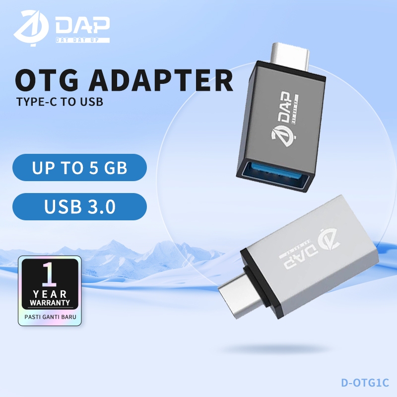 Jual DAP OTG1-C OTG Adapter Type C to USB 3.0 Support to All Device ...
