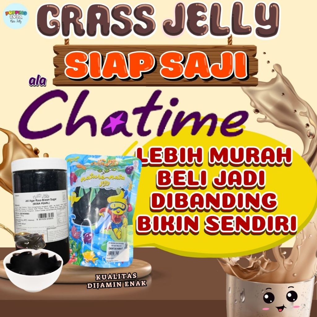 Jual GrassJellyCincauAlaChatimeCampuran WILKIN & SONS TIPTREE Selai Jam ...