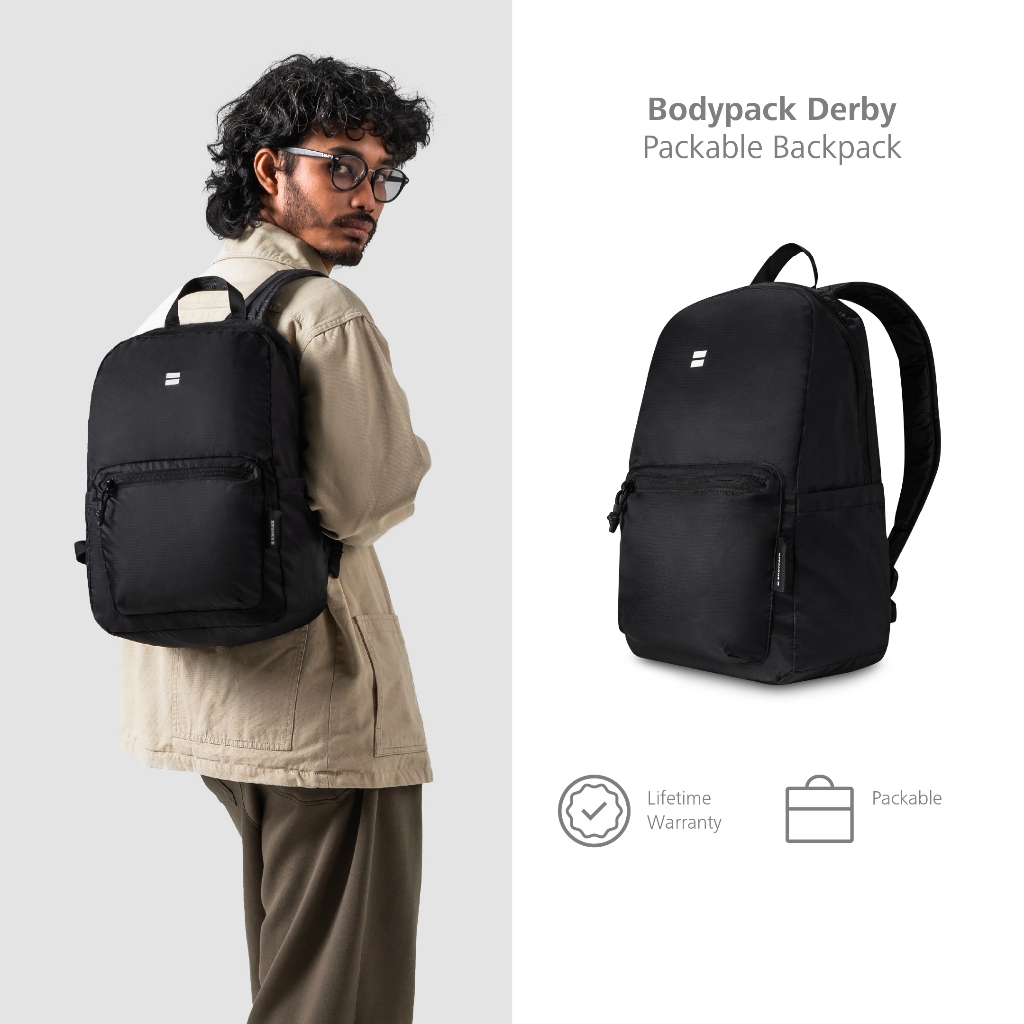 Jual Bodypack Derby Daypack Tas Ransel Kuliah Sekolah Travel Packable ...