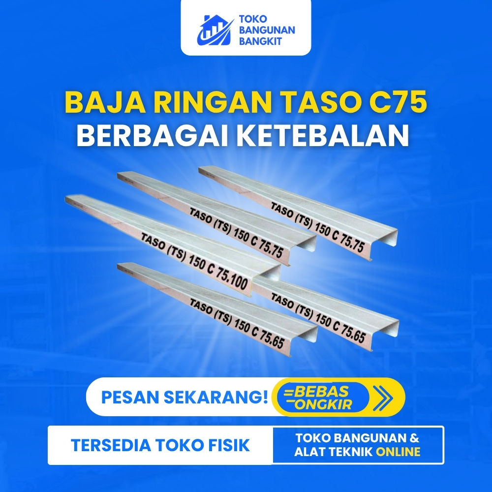 Jual BAJA RINGAN KANAL C75 TASO - BERBAGAI UKURAN KE TEBALAN | Shopee ...