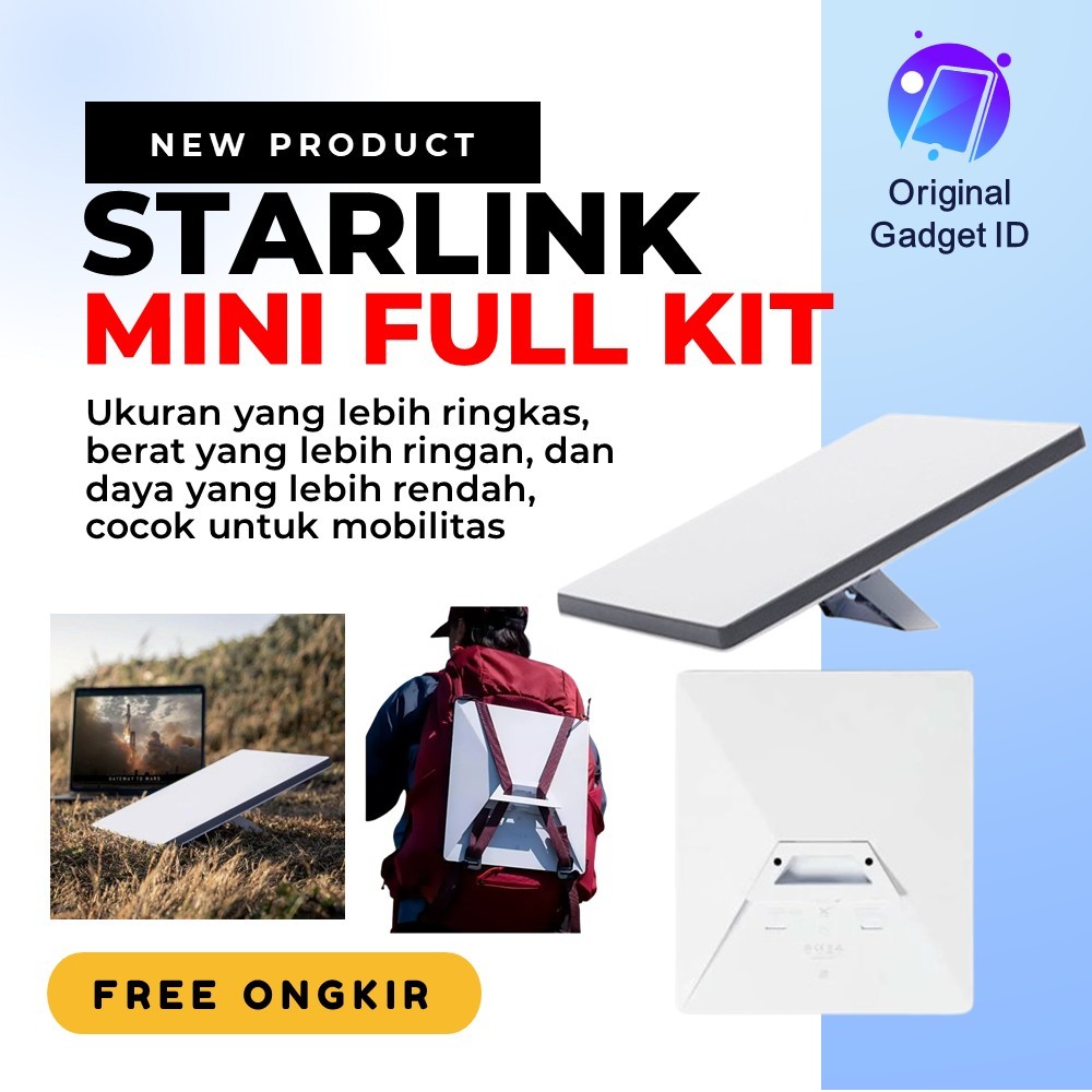 Jual Starlink Mini Full Kit Garansi Resmi Indonesia | Shopee Indonesia