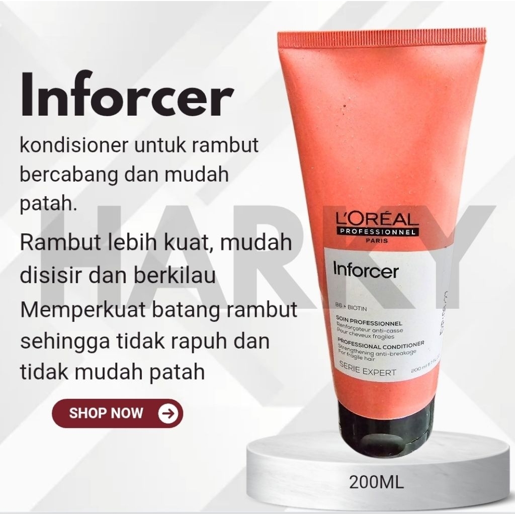 Jual LOREAL SERIE EXPERT INFORCER CONDITIONER 200ML | Shopee Indonesia