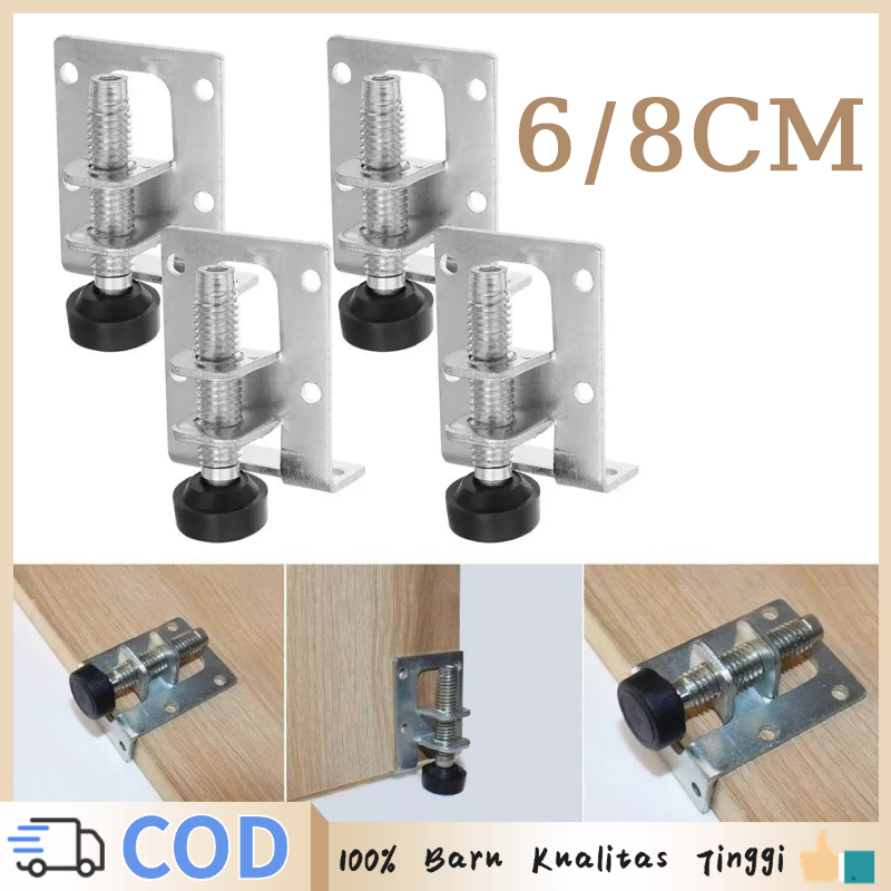 Jual Isi 4pcs Adjuster Kaki Stabil Kaki Meja Adjustable Wardrobe ...
