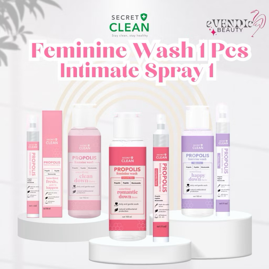 Jual Secret Clean Propolis Feminine Wash Propolis Daun Sirih ...