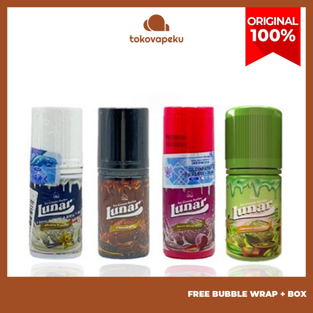 Jual LUNAR ICE CREAM PODS FRIENDLY SERIES 12MG LUNAR 30ML by VAPEZOO ...