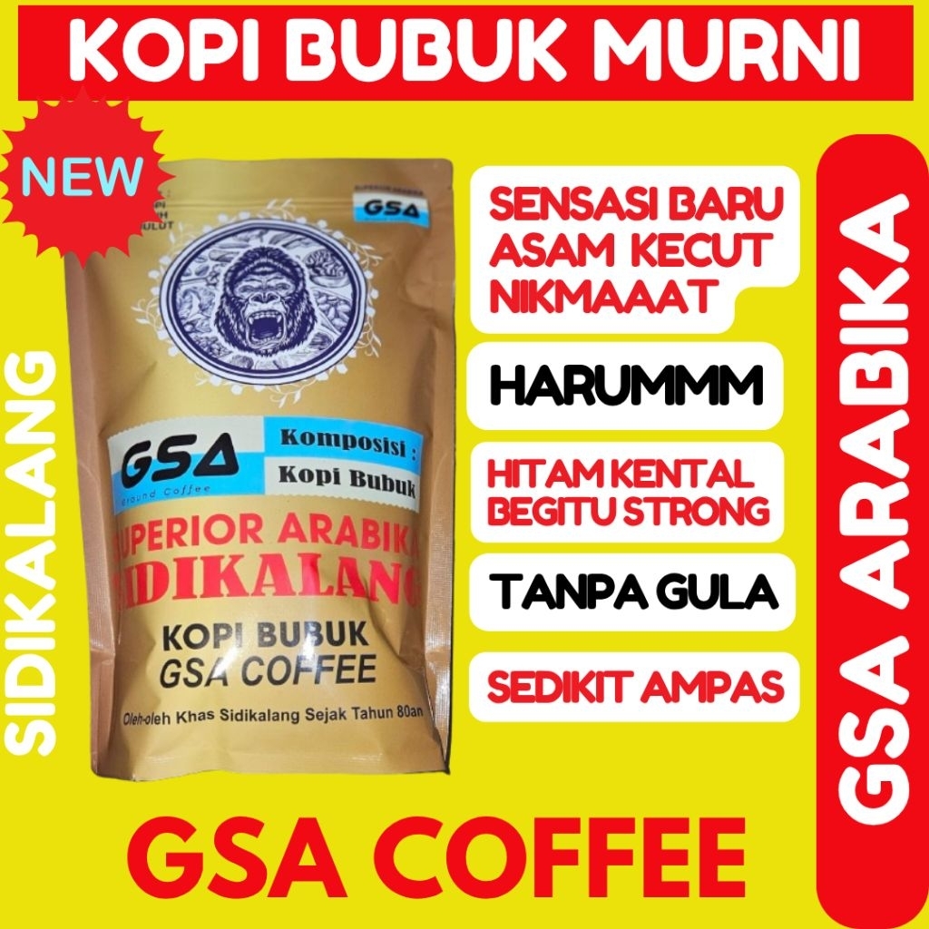 Jual Kopi Arabica | Special Blend By GSA | Kopi Hitam | 250g | Kopi ...