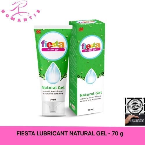 Jual FIESTA Lubrican Natural Gel - 70 ml | Shopee Indonesia