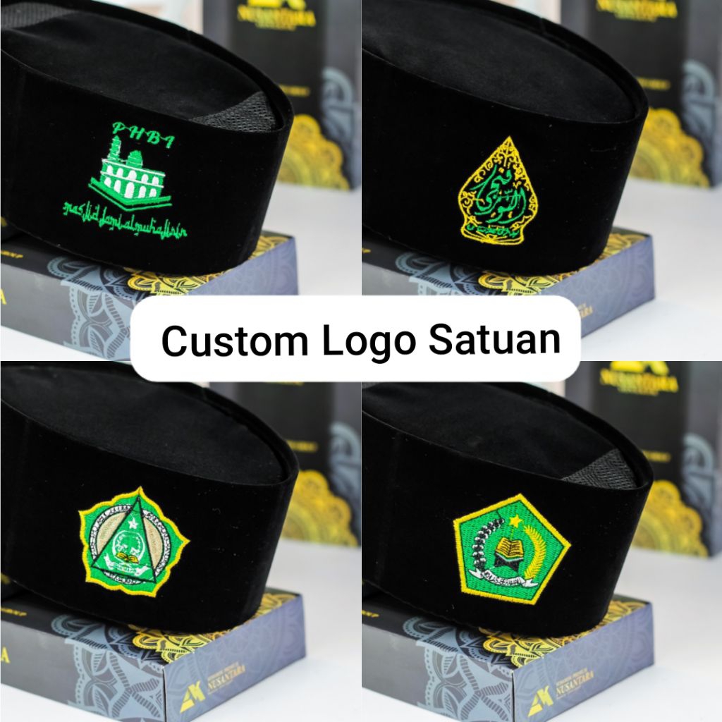 Jual PECI SONGKOK LOGO CUSTOM SATUAN LOGO BISA REQUEST | Shopee Indonesia