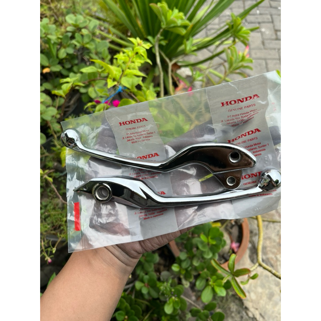 Jual HANDEL HANDLE REM SET KANAN KIRI CROM VARIO/GENIO/BEAT/SCOPY ...