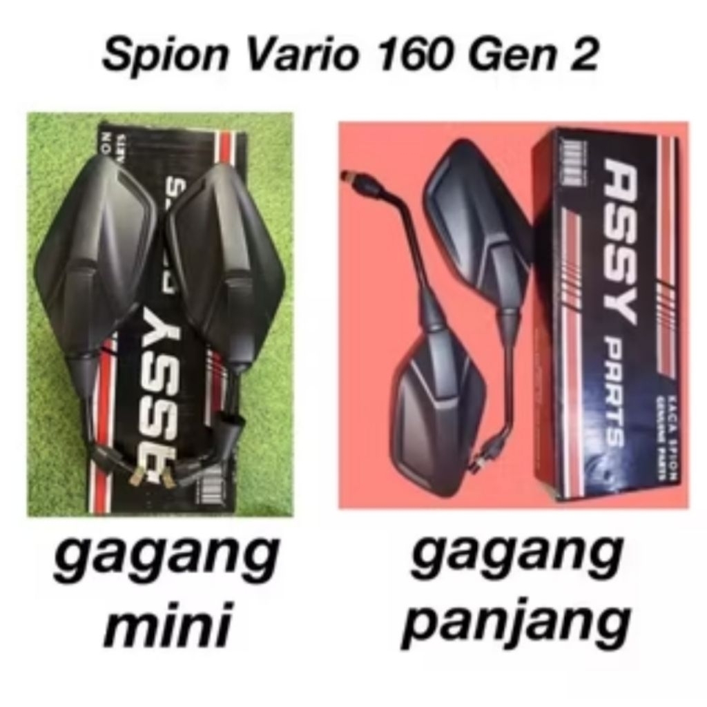 Jual promo spion motor standar vario 160 gen 2 tangkai standar ...