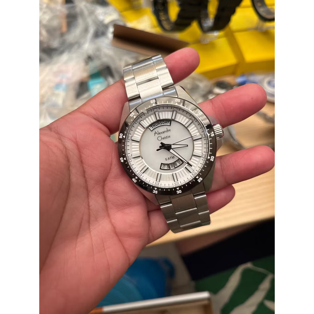 Jual ORIGINAL Jam Tangan Pria Alexandre Christie AC 6512 AC6512 6512 ...