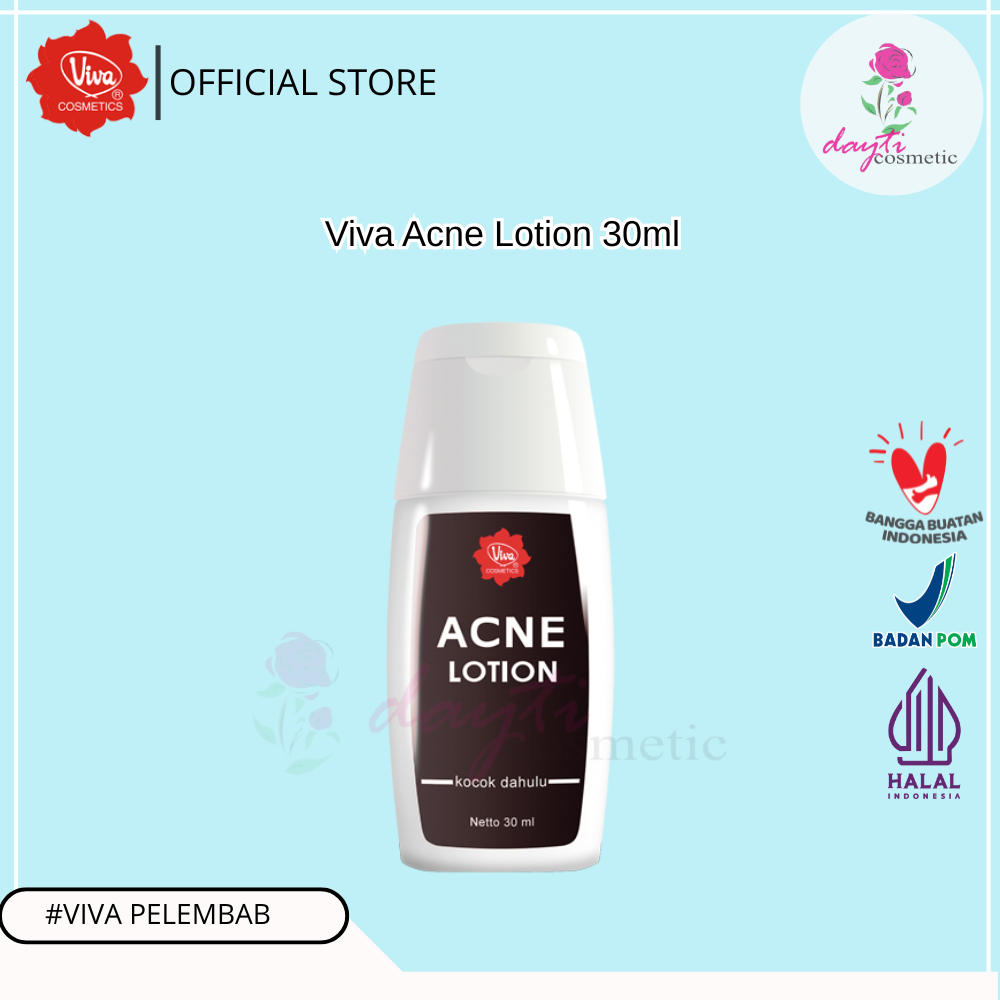 Jual Viva Acne Lotion 30ml - Lotion Anti Jerawat | Shopee Indonesia
