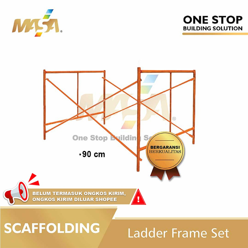 Jual LADDER FRAME STEGER PERANCAH SCAFFOLDING T90 PREMIUM (1 SET ...