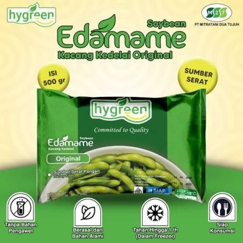 Jual Hygreen edamame original 500gr | Shopee Indonesia