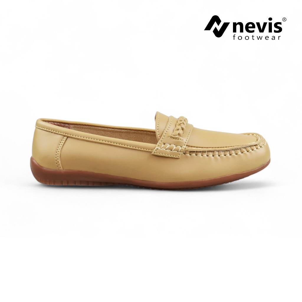 Jual NEVIS Berlin Sepatu Slip On Flatshoes Wanita Sol Karet Anti Licin ...