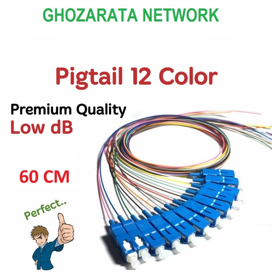 Jual Pigtail Color Xumikura 12 Core 60cm SC/UPC | Shopee Indonesia