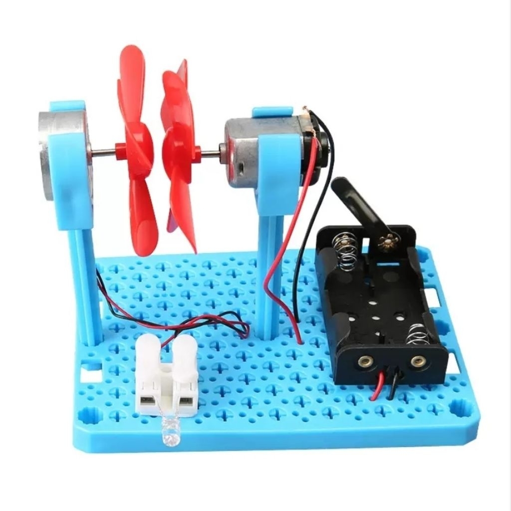 Jual DIY Mainan Rakitan Pembangkit listrik Tenaga Angin | Simulator ...