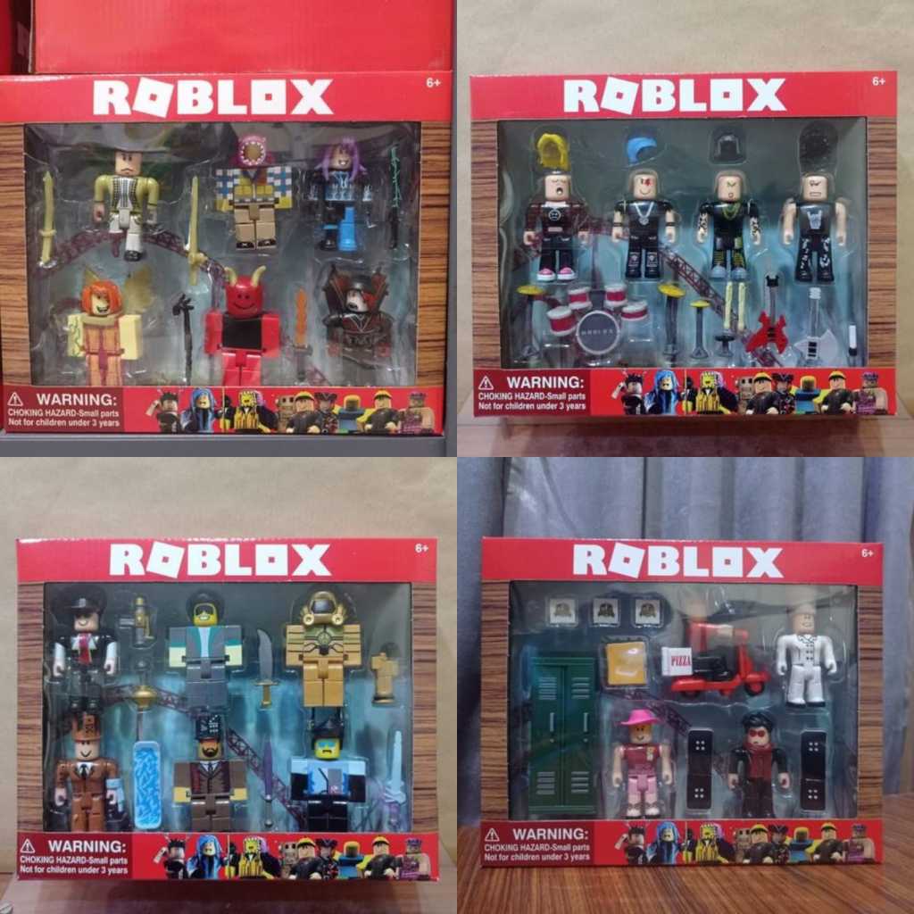 Jual Roblox Figure Pack Roblox Legend Topper Kue Figure Roblox set isi ...