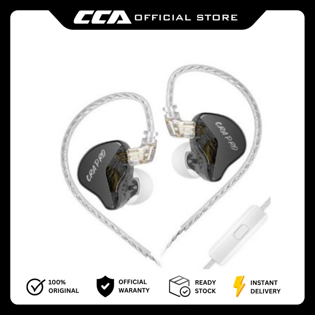 Jual CCA CRA Pro with Mic In Ear Monitor HIFI DLC HIFI Monitor Sports ...
