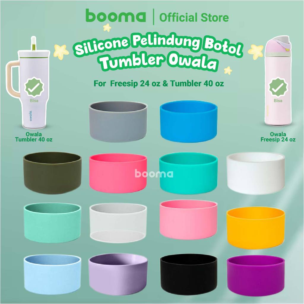 Jual Pelindung Botol Owala / Karet Silikon Anti Slip Tumbler untuk ...