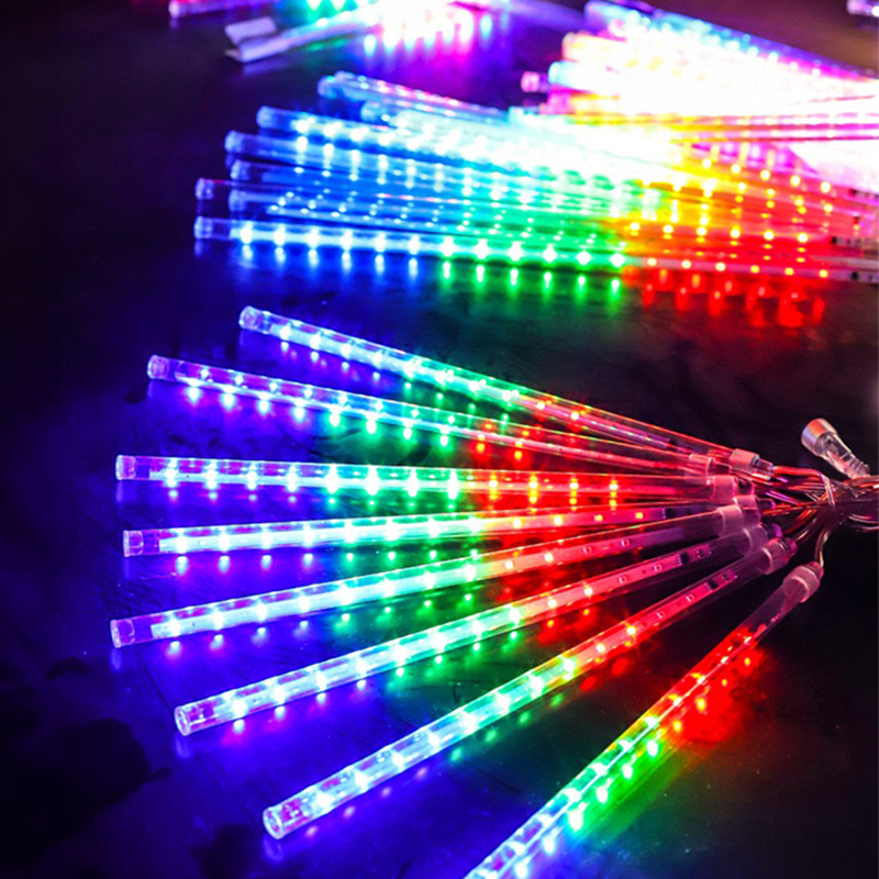 Jual Lampu Meteor Hias LED Lampu Batang Lampu LED Hujan Meteor | Shopee ...