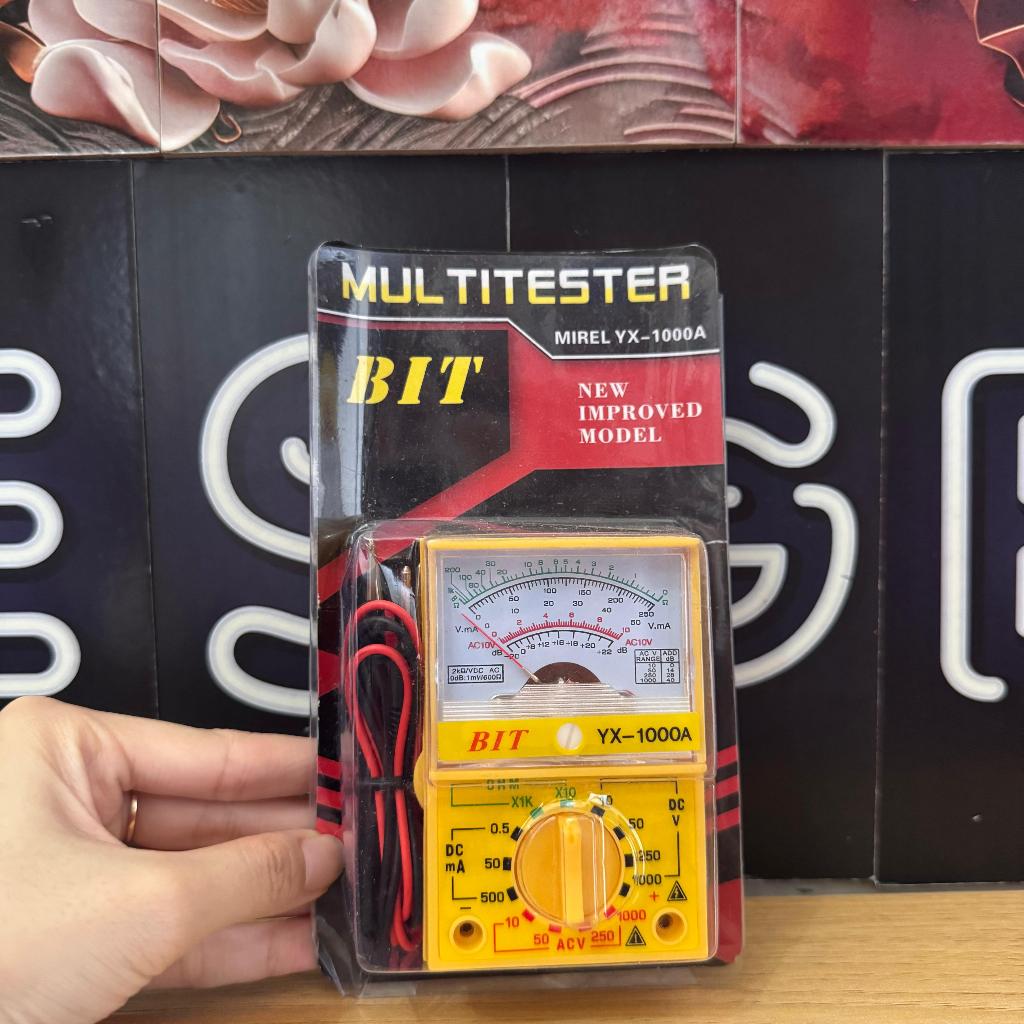 Jual ORIGINAL MULTITESTER LISTRIK TESTER KELISTRIKAN BIT MIREL YX-1000A ...
