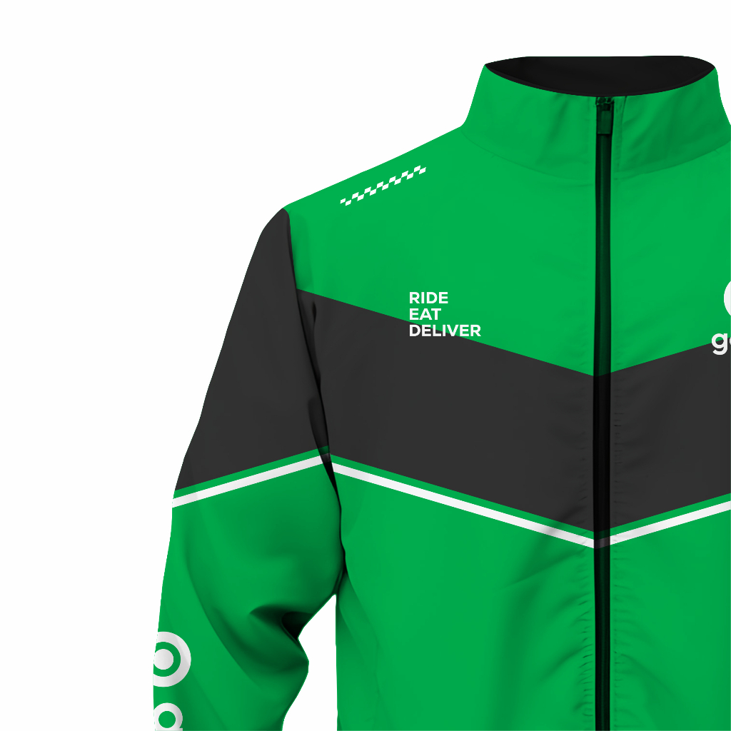 Jual JAKET DRIVER PREMIUM FULL PRINTING BAHAN TEBAL | Shopee Indonesia