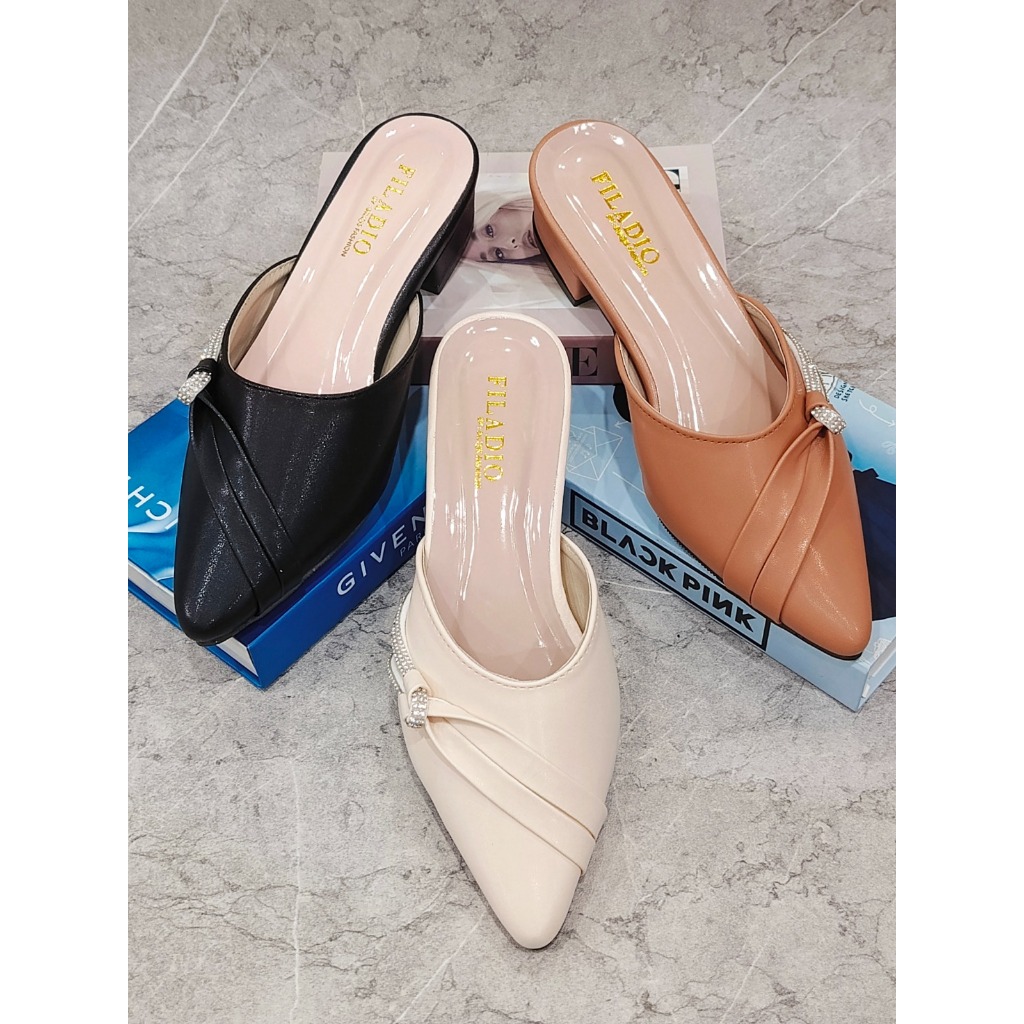 Jual Sandal Wanita Termurah hak 3 cm FILADIO (BUSTONG PERMATA MAWAR ...
