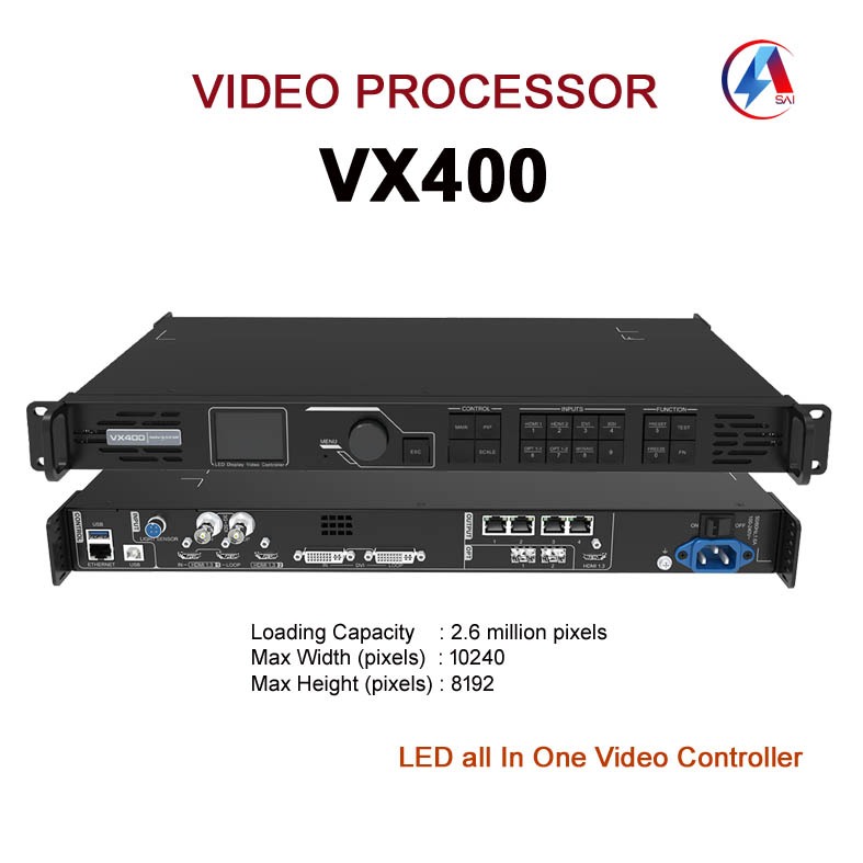 Jual Novastar VX400 LED Video Processor Videotron Controller Sending ...