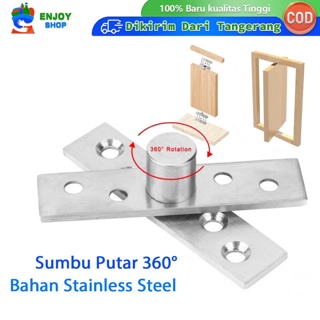 Jual Engsel Putar 360 Derajat 95mm Engsel Pivot Lipat Jendela Putar ...