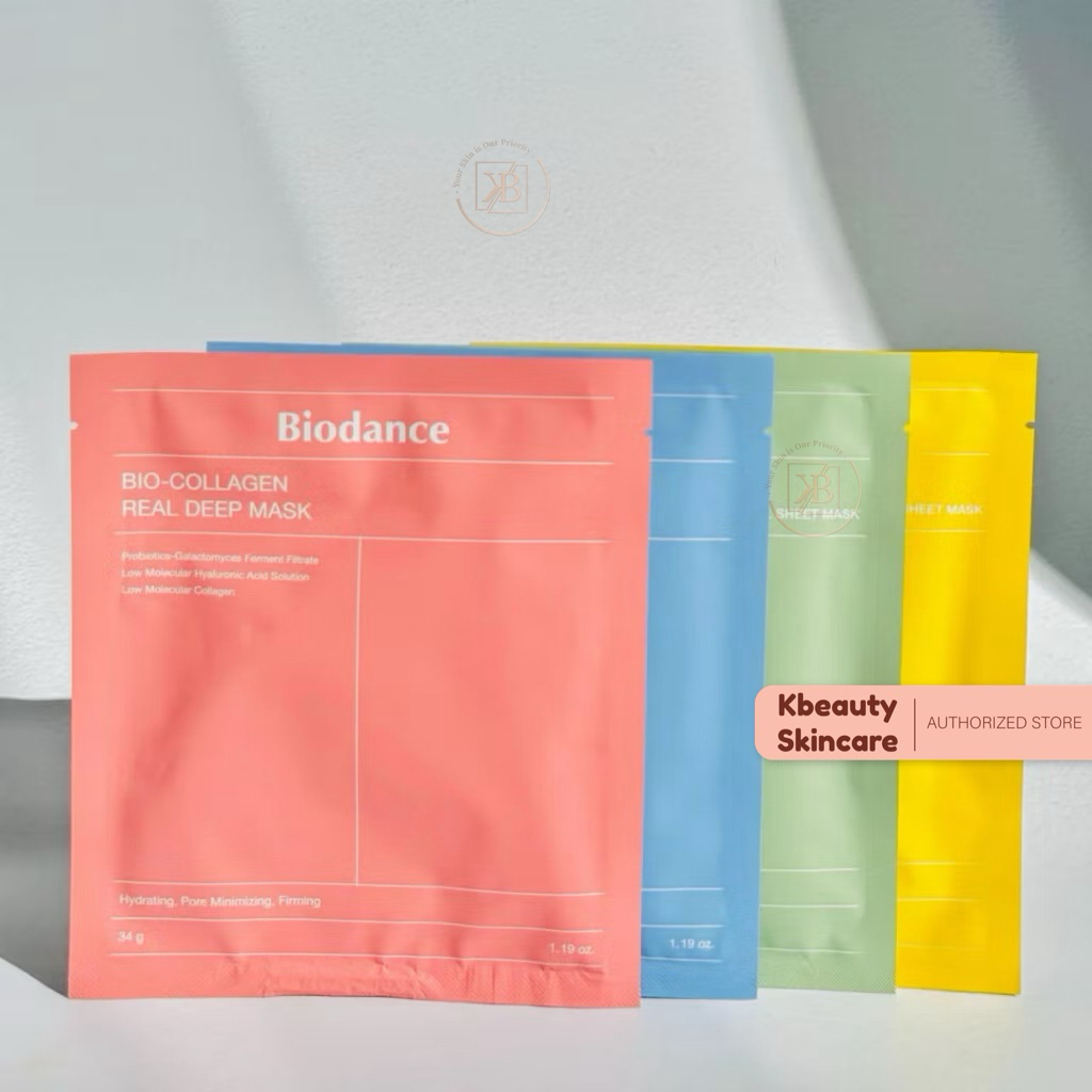 Jual BIODANCE Bio-Collagen Real Deep Mask Sheet 4pcs / 1 box | BIODANCE ...