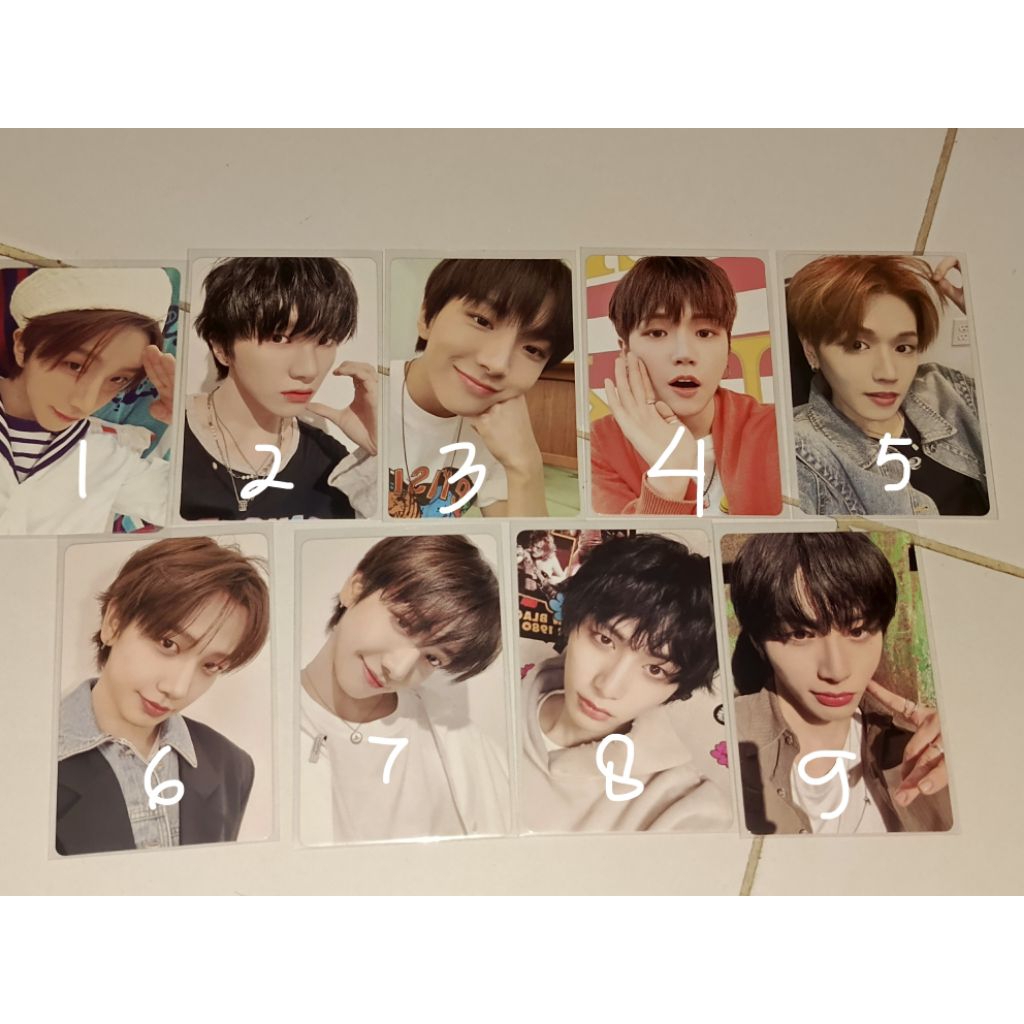 Jual PHOTOCARD OFFICIAL BOYNEXTDOOR WOONHAK RIWOO JAEHYUN TAESAN (BACA ...