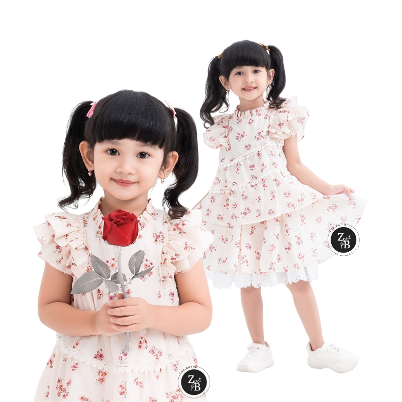 Jual One Set Anak Baju Setelan Rok Anak Perempuan Korea Style Mewah ...