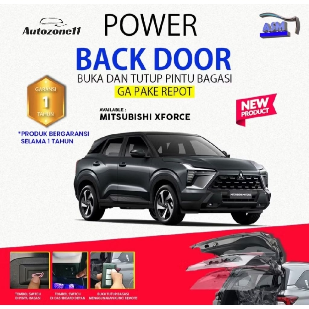 Jual power back door pintu bagasi otomatis mitsubishi xforce X-force ...