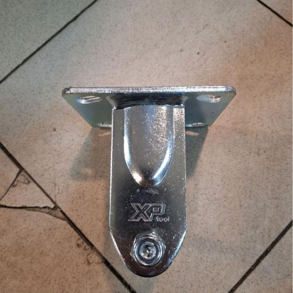 Jual Brecket Roda/Breket Kaki Roda Heavy Duty 5 inch Mati/Lurus ...