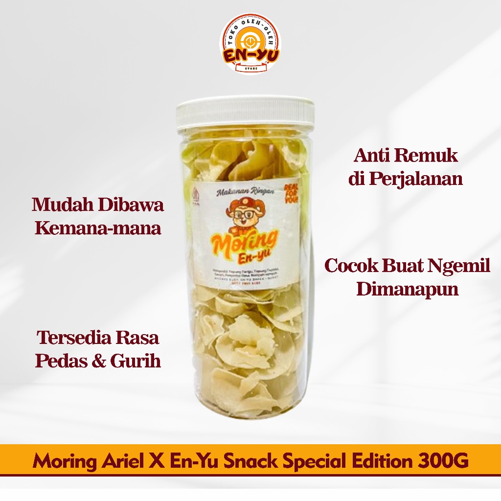 Jual KERIPIK MORING MOLRING ASLI / MORING ARIEL / KERIPIK PEDAS ...