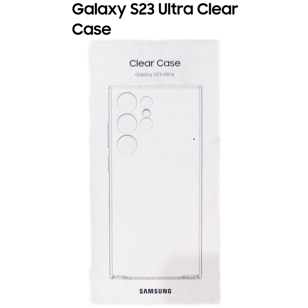 Jual Samsung Galaxy S23 Ultra Plus Casing Original Clear Case Bening ...