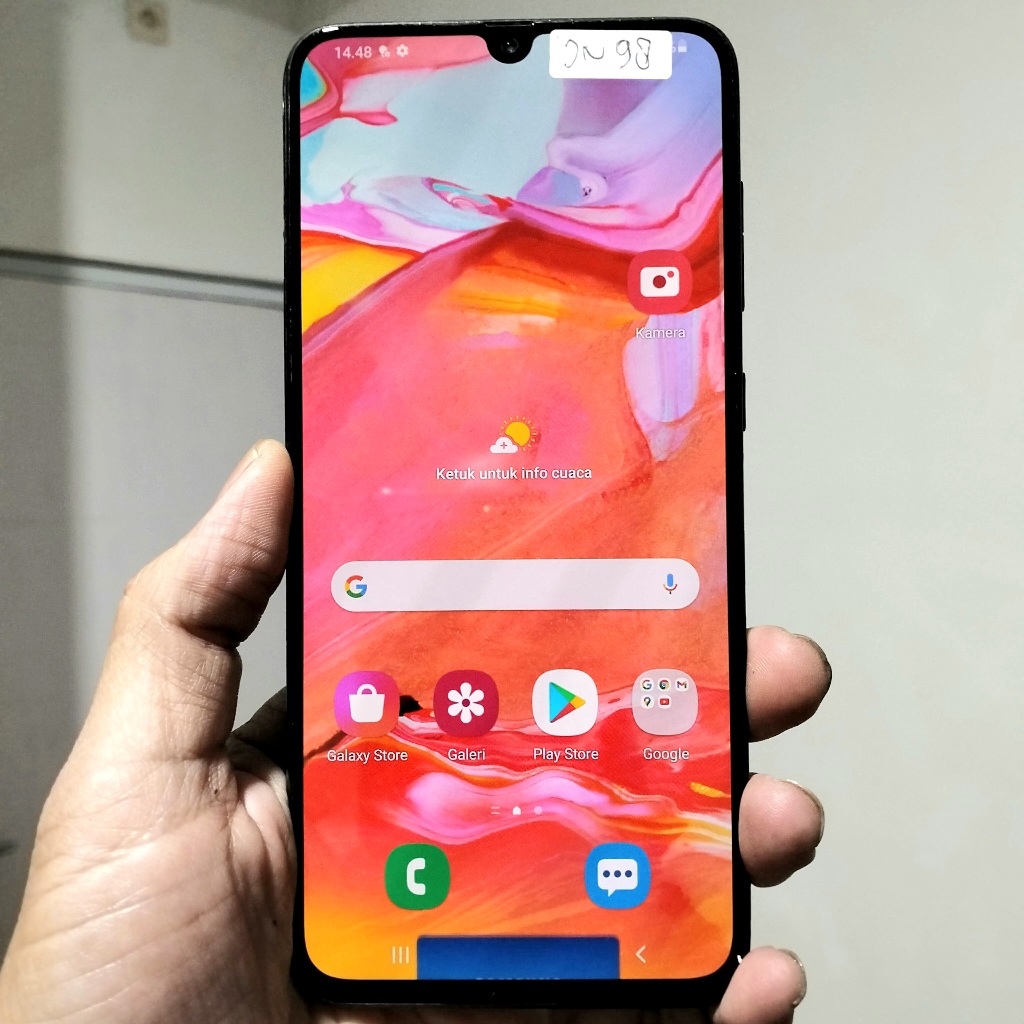Jual Samsung Galaxy A70 Duos RAM 6GB Internal 128GB Fingerprint Ex SEIN ...