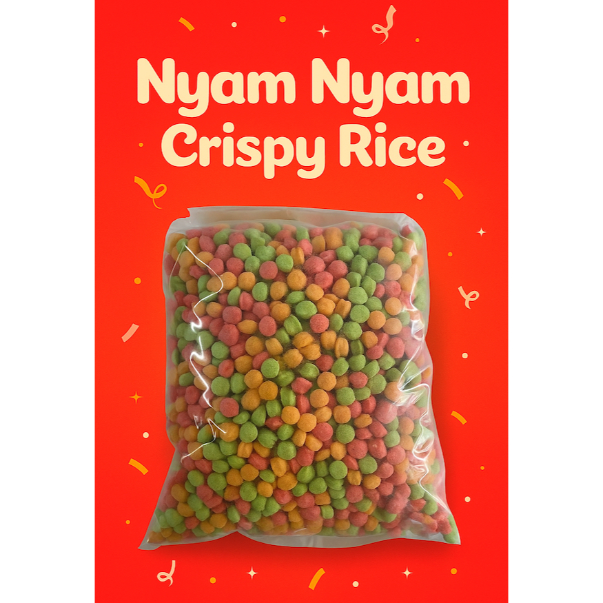 Jual NYAM NYAM RICE CRISPY KEMASAN 200G, 1KG, 5KG | Shopee Indonesia