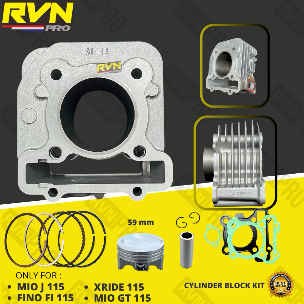 Jual BLOK SEHER BORING BORE UP MIOJ MIO J FINO F1 115 XRIDE 115 MIO GT 115 JUPITER Z1 VEGA FORCE ...