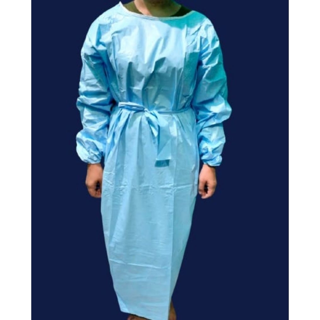 Jual DISPOSABLE SURGICAL GOWN Apd Gown bahan SMS untuk dokter dan ...